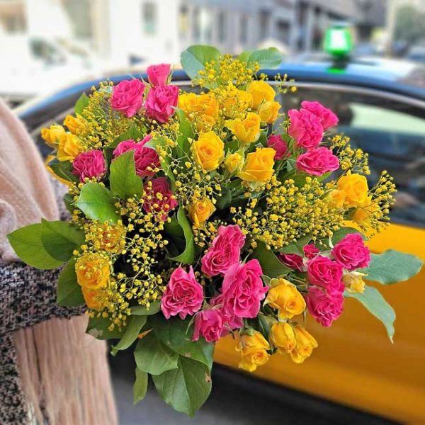 BRANCHED MINI ROSES "PROVENZA"